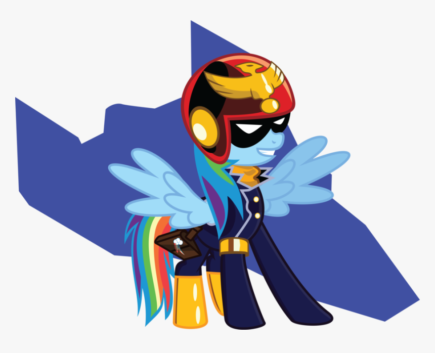 Transparent Captain Falcon Png - Captain Falcon Rainbow Dash, Png ...