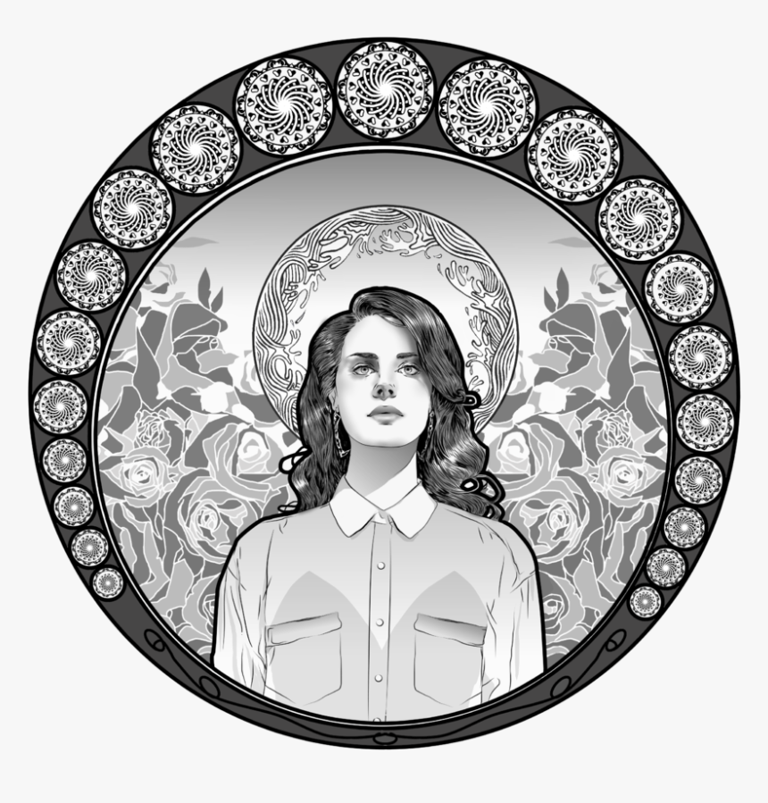 Lana Del Rey Tribute - Lana Del Rey Cartoon 2017, HD Png Download ...