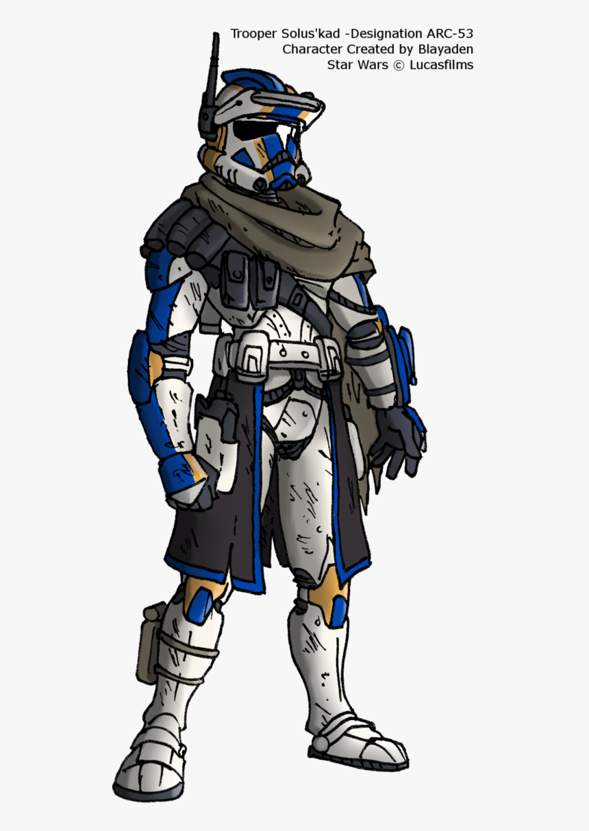 Fan Made Clone Trooper, HD Png Download , Transparent Png Image - PNGitem