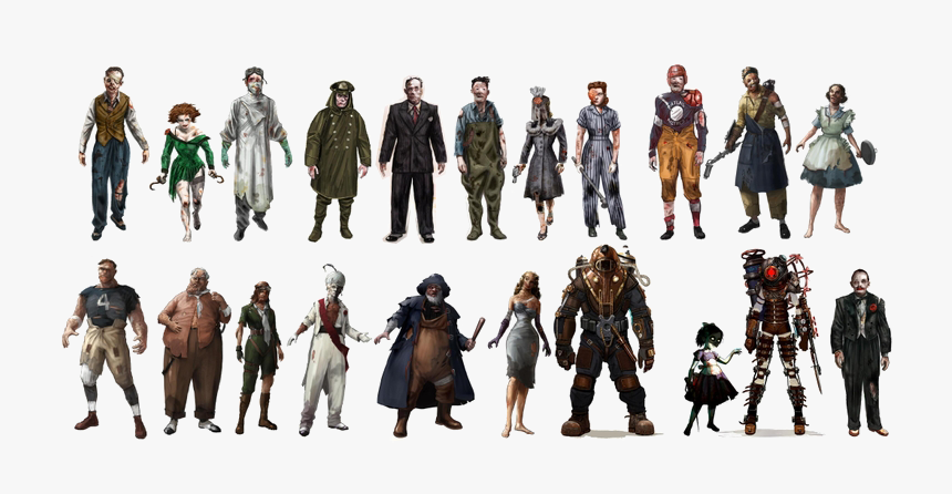 Bioshock Splicers Concept Art