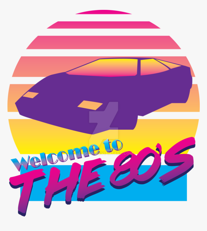 Clip Art 80s Designs - Welcome To The 80, HD Png Download , Transparent ...