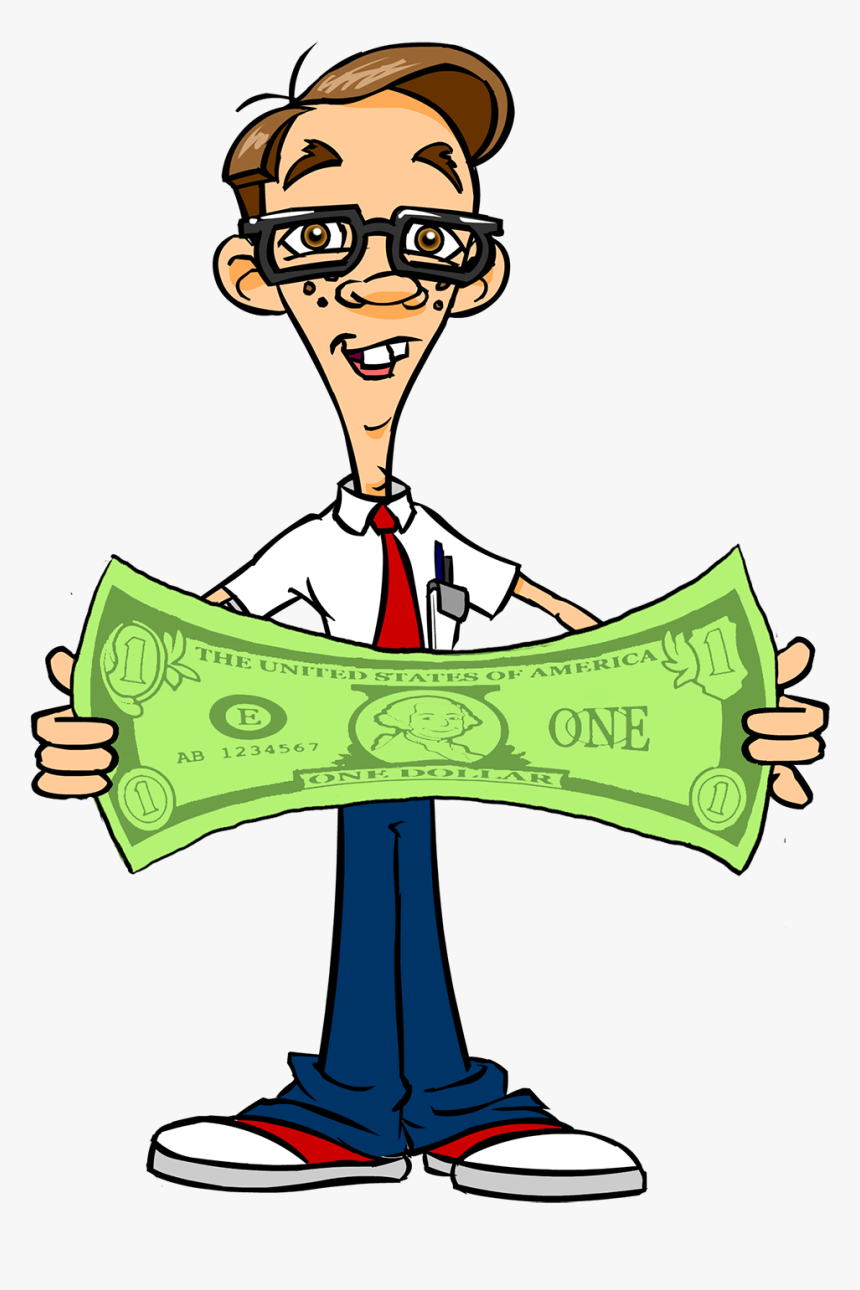 Money Nerd Clipart , Png Download - Cartoon Nerds, Transparent Png ...