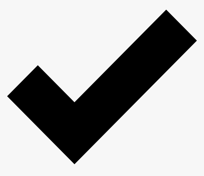 Noun Project Check - Checkmark Noun Project, HD Png Download ...
