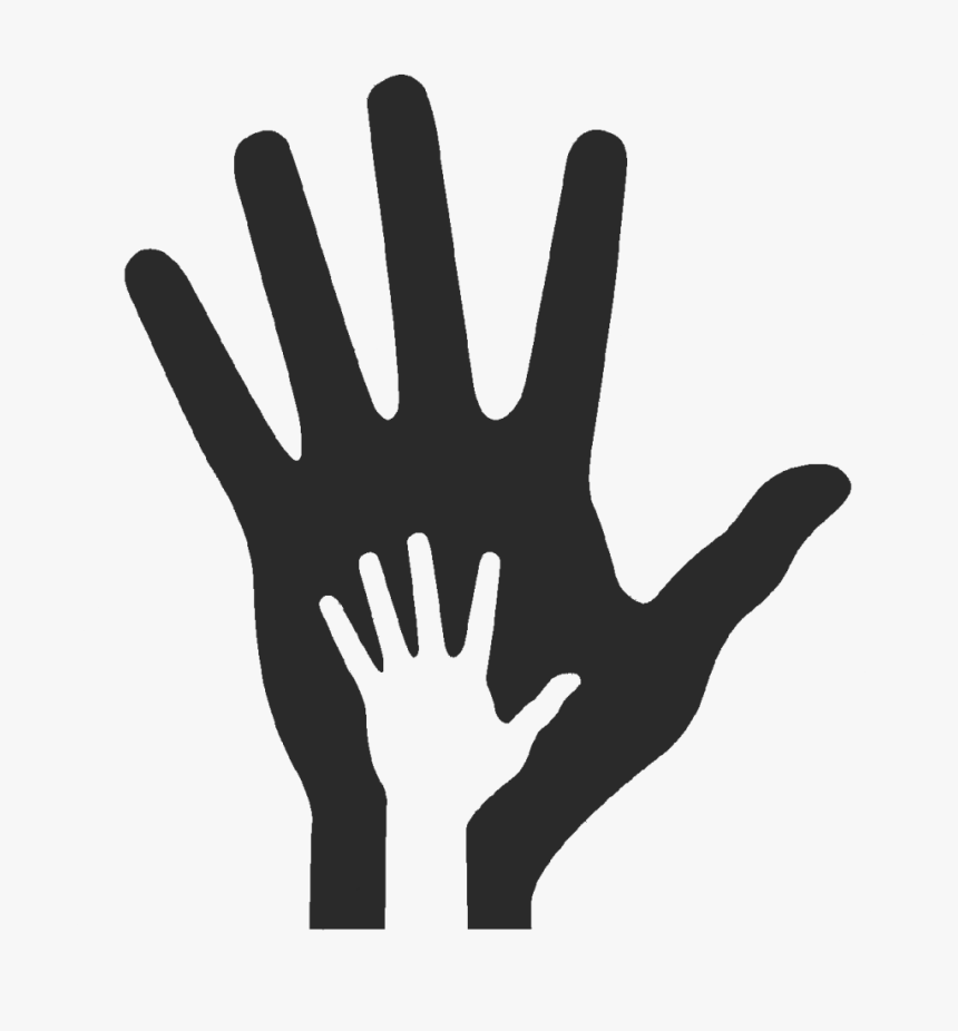 Open Hand Silhouette Png