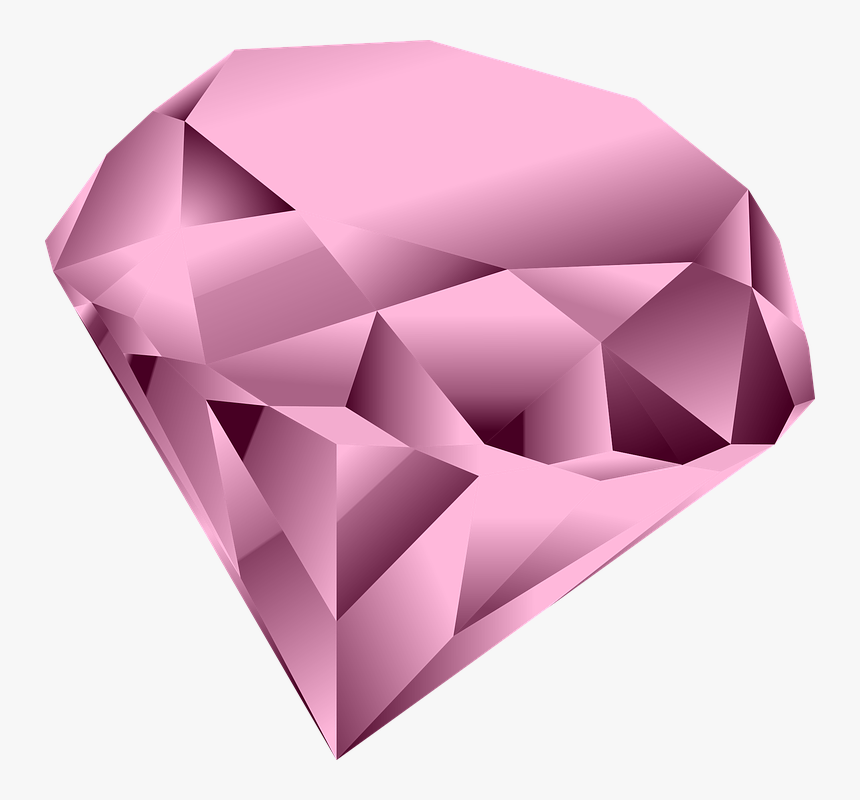 Pink Diamond Clip Art - Pink Diamonds Clipart, HD Png Download ...