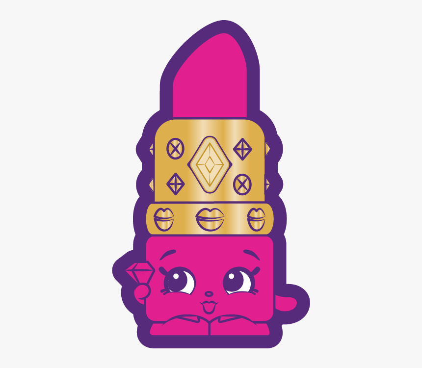 Shopkins Lippy Lips, HD Png Download , Transparent Png Image - PNGitem