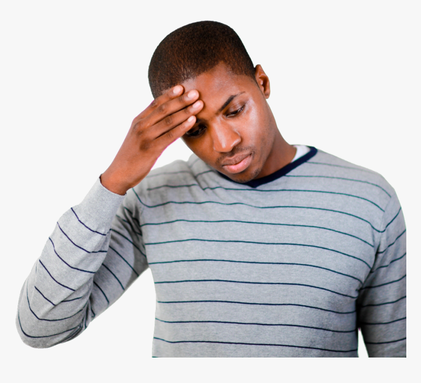 Confused Black Guy Transparant Png Clip Art Library - Transparent Black ...