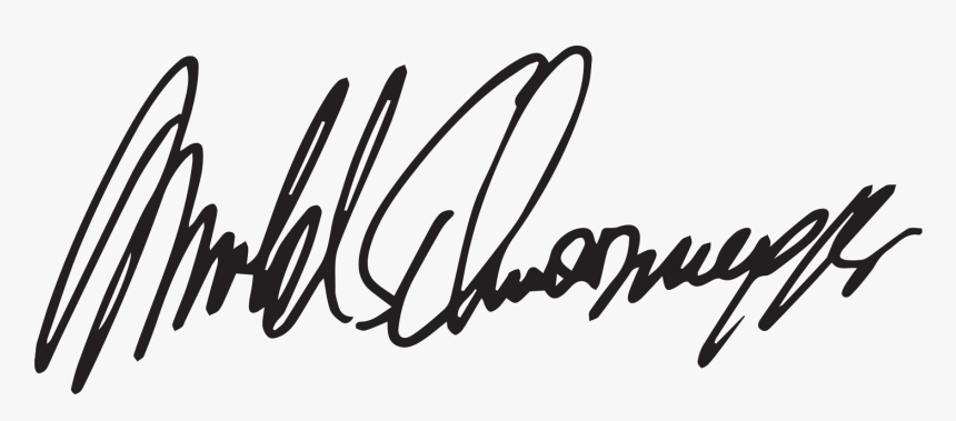 Arnold Schwarzenegger Signature, HD Png Download , Transparent Png ...