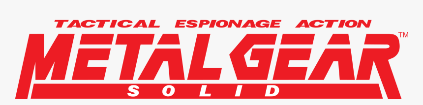 Metal Gear Logo Png, Transparent Png , Transparent Png Image - PNGitem