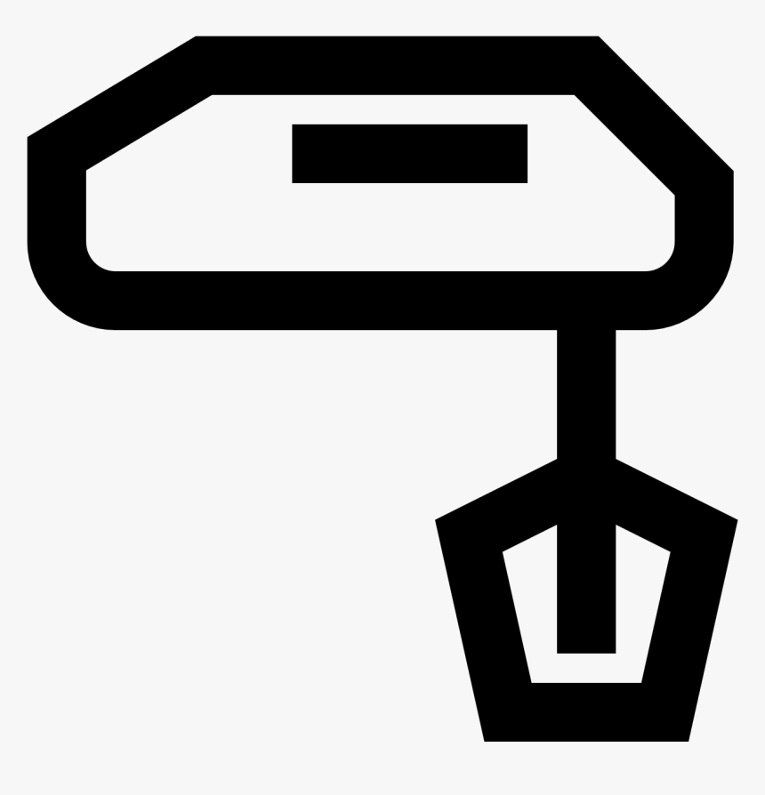 This Is A Picture Of A Hand Mixer From The Side, HD Png Download ...