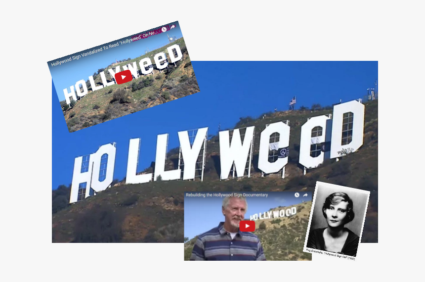Transparent Hollywood Sign Png - Hollywood Sign, Png Download ...