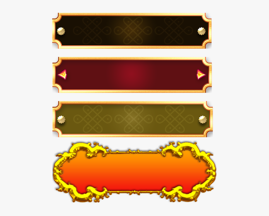 Gold Frames Psd File - Gold Frames Png, Transparent Png , Transparent ...