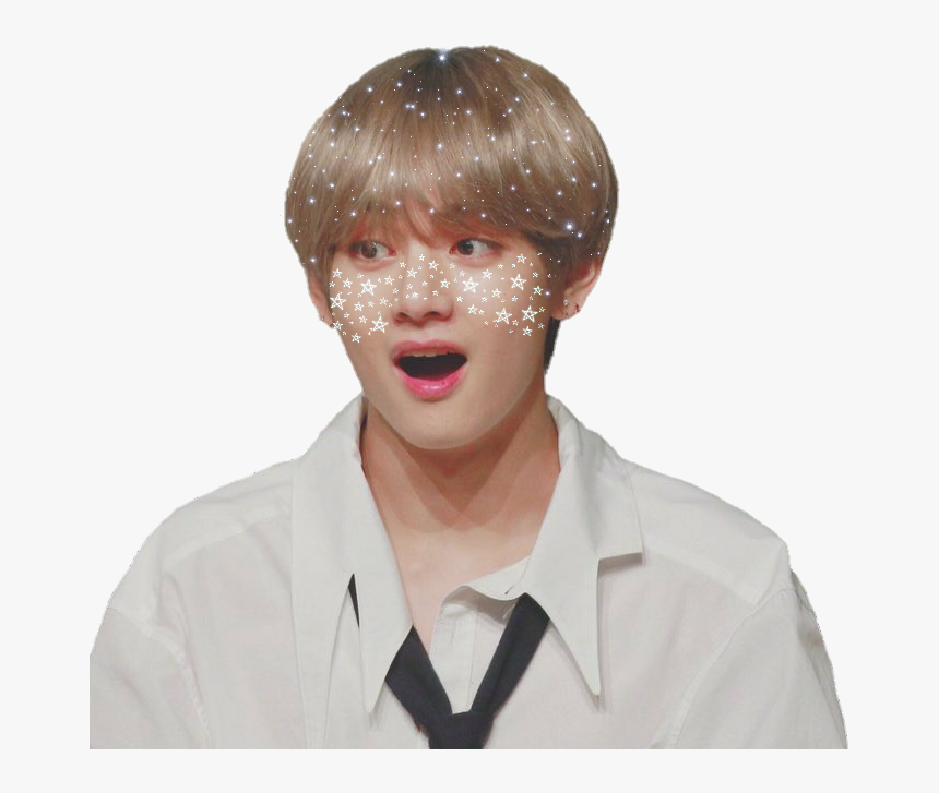 Collection Of Free Taehyung Transparent Sticker - Sticker Taehyung ...