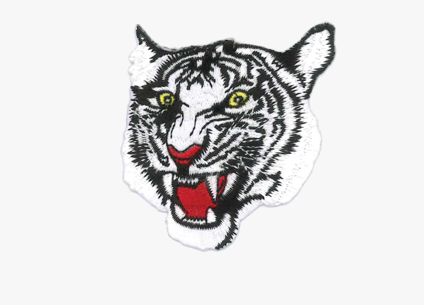 1420 White Tiger Patch 3 - White Tiger Patch, HD Png Download ...