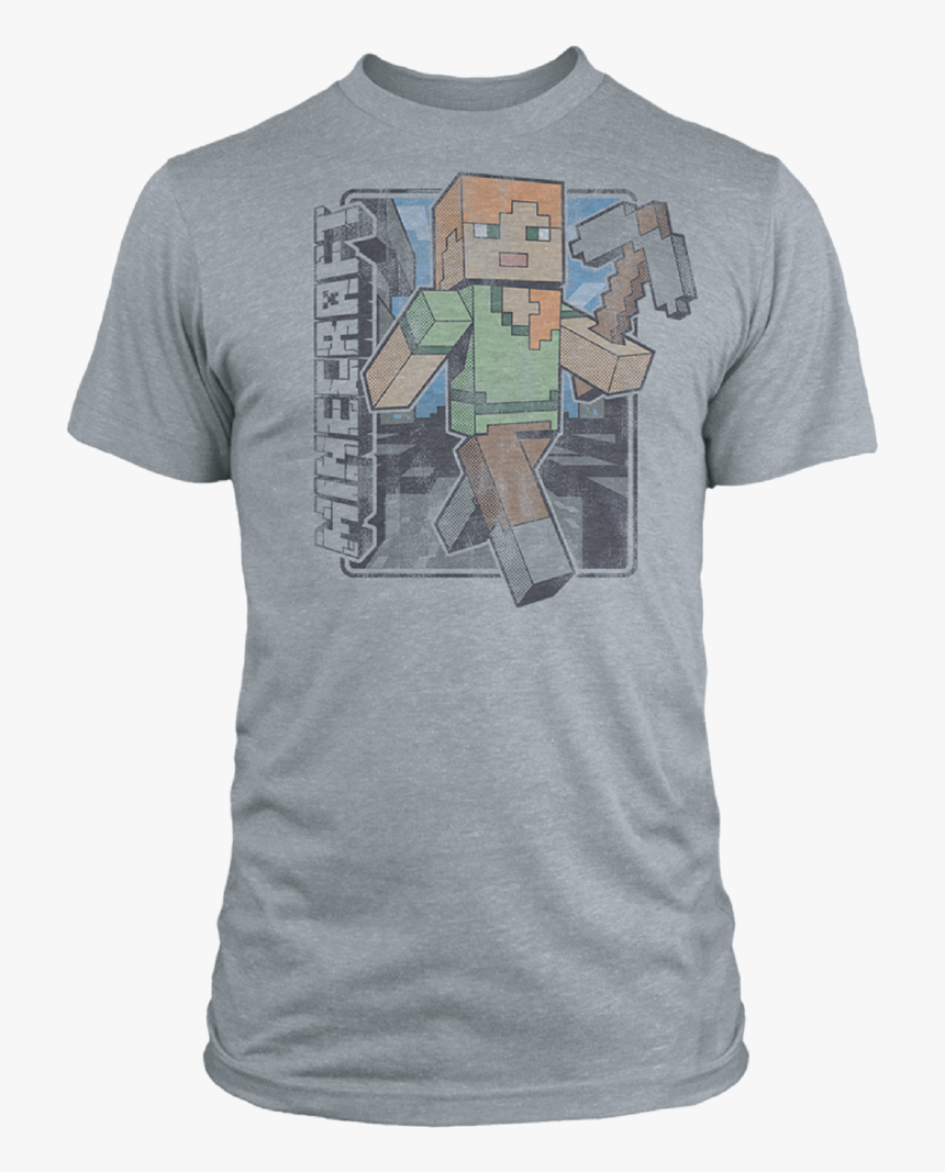 Minecraft Alex Png - Midway Joust T Shirt, Transparent Png ...