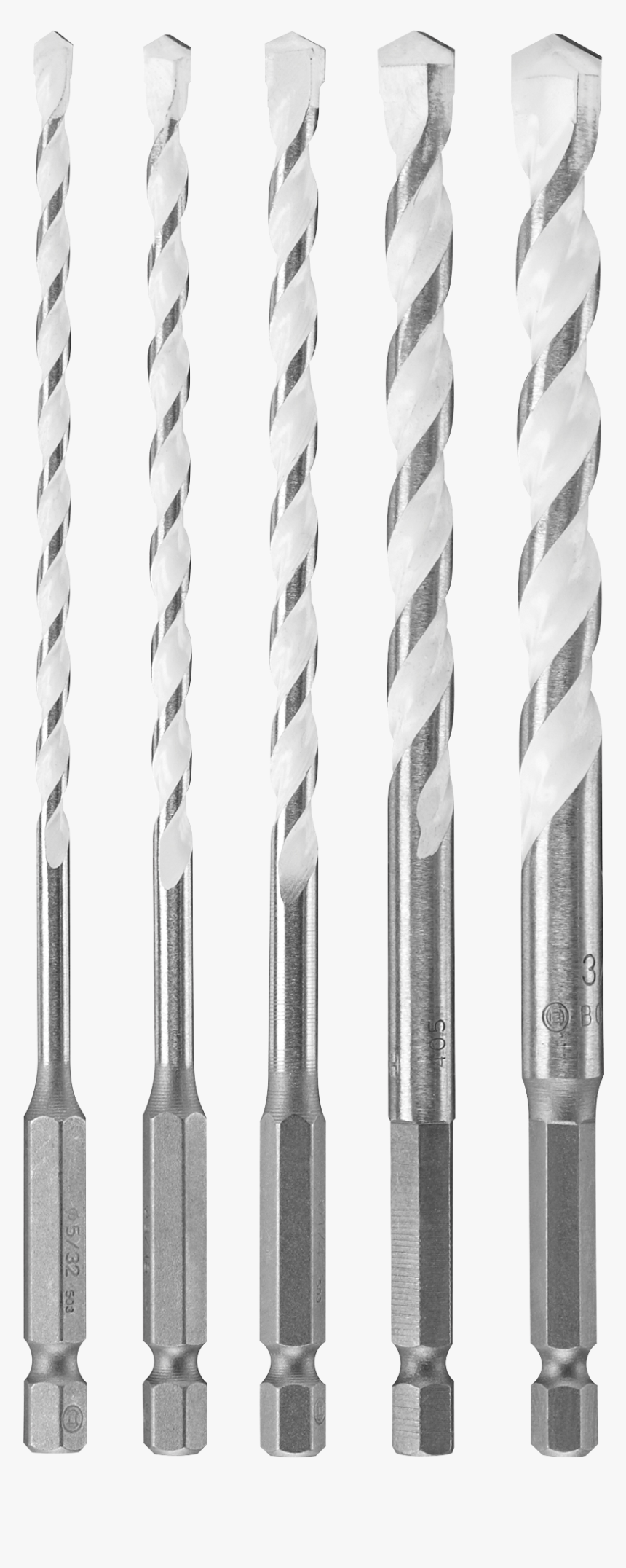 Bosch Tungsten Carbide Drill Bit Set, HD Png Download , Transparent Png ...