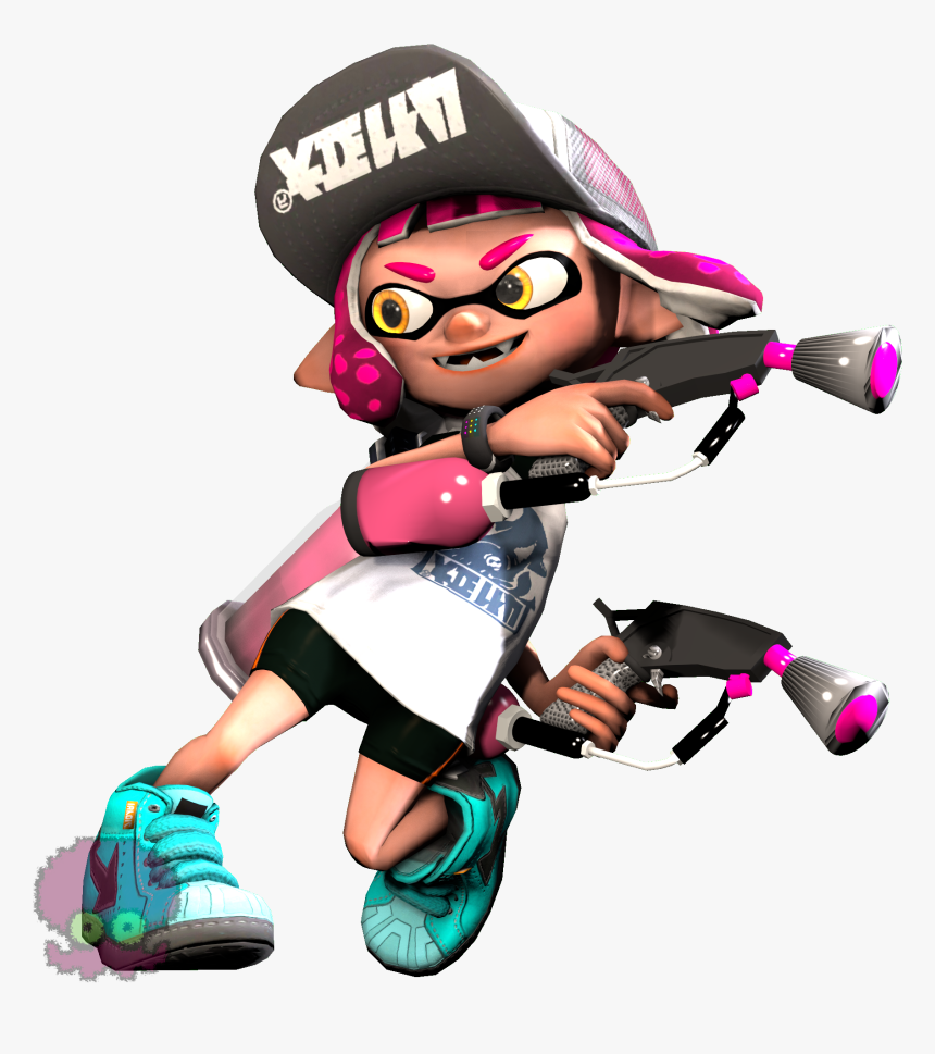 Splatoon 2 Inkling Girl, HD Png Download , Transparent Png Image - PNGitem