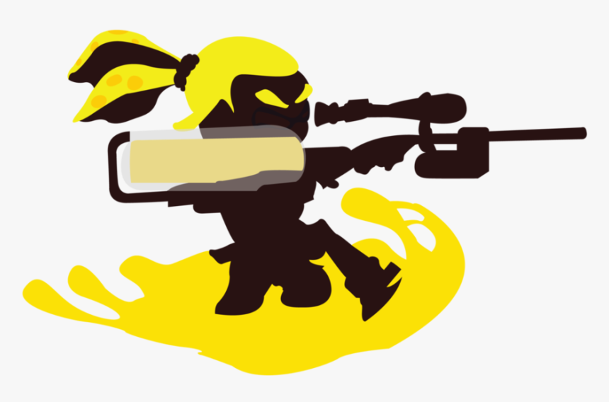 Yellow Male Inkling - Splatoon Inkling Male Art, HD Png Download ...