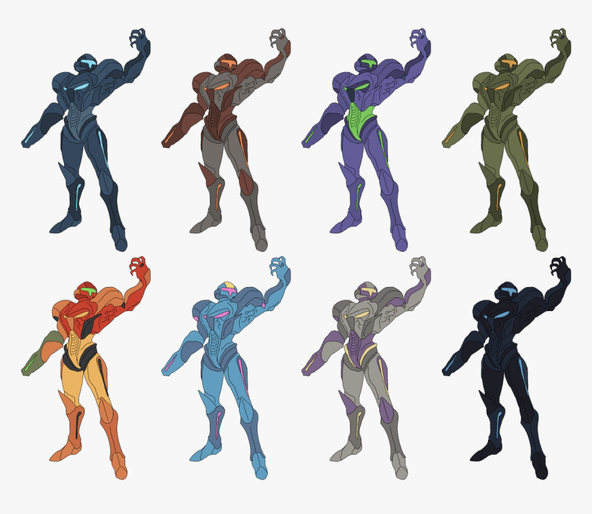Lizuka S Alternate Color Mock-ups - Smash Ultimate Dark Samus Colors ...