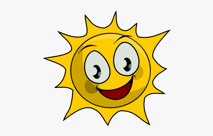 Cartoon Picture Of Sun - Sun Cartoon Free, HD Png Download ...