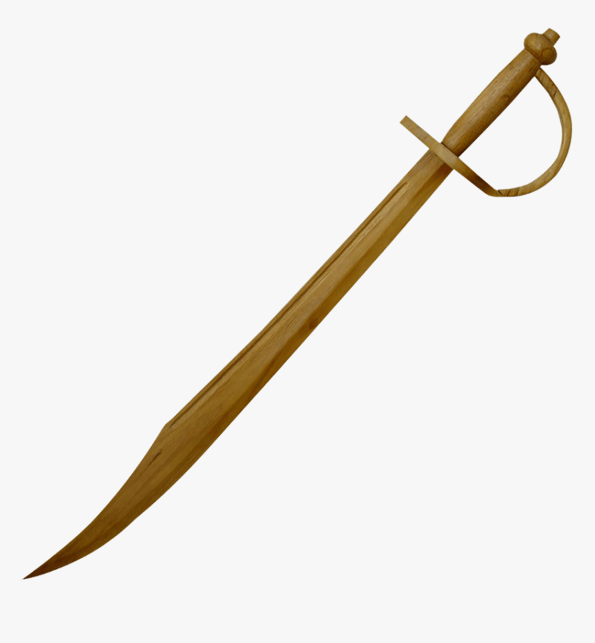 Wooden Pirate Sword - Pirate Sword, HD Png Download , Transparent Png ...