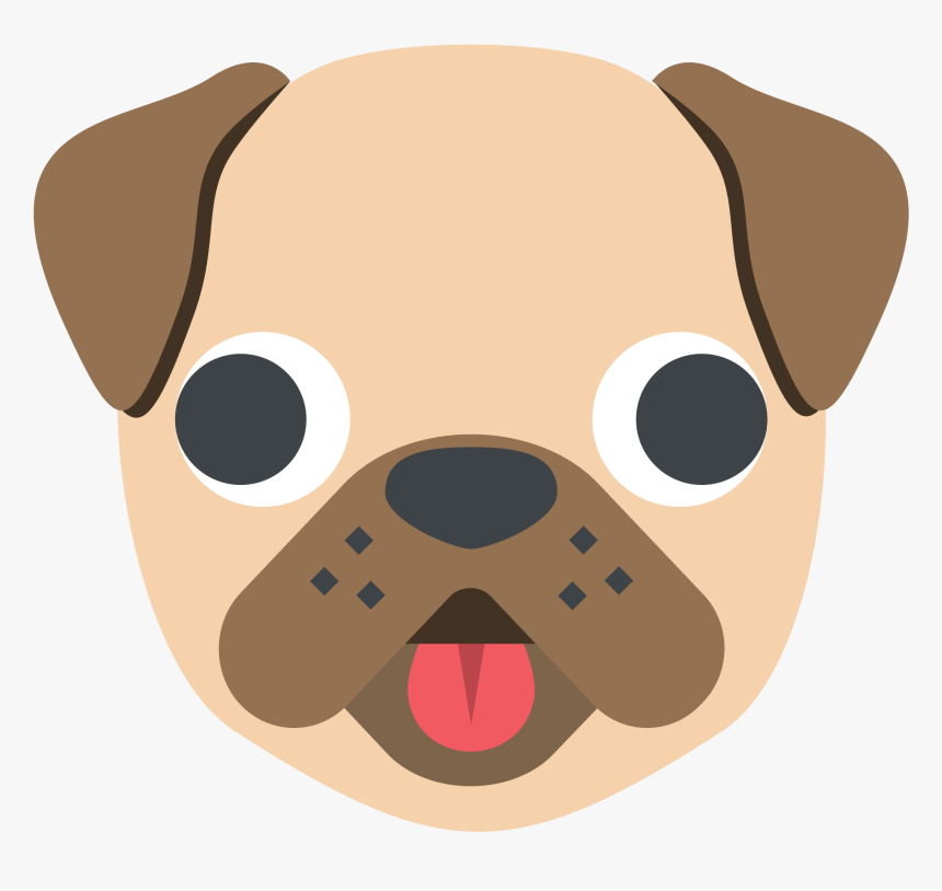 Pug Emoji, HD Png Download , Transparent Png Image - PNGitem