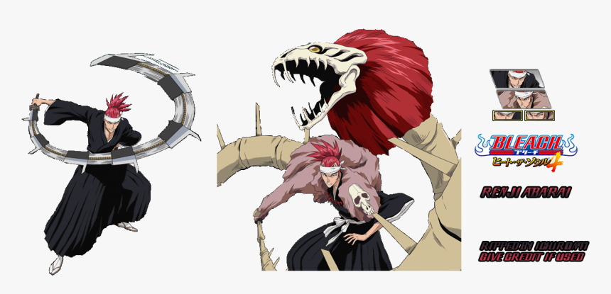 Renji Bankai Sprite, HD Png Download , Transparent Png Image - PNGitem