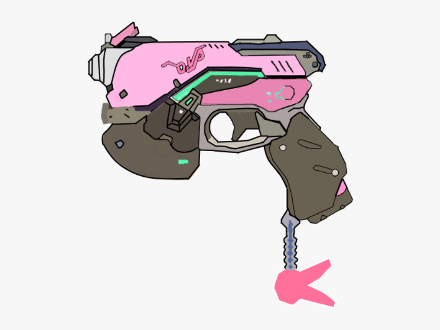 Dva Gun Png, Transparent Png , Transparent Png Image - PNGitem