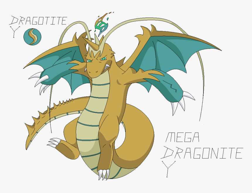 Dragonite Mega Evolution Y, HD Png Download , Transparent Png Image ...