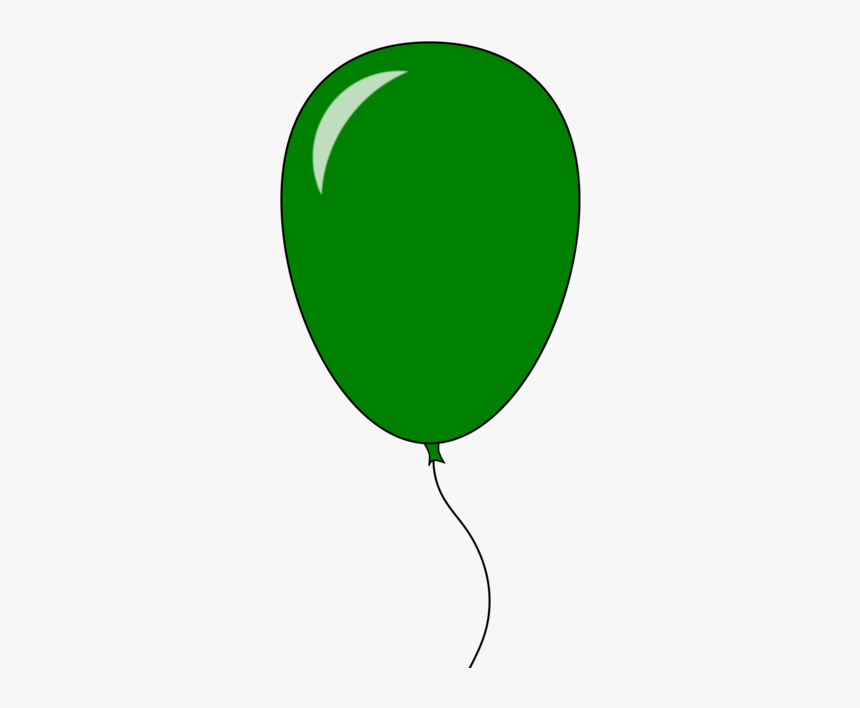 Green Balloon Clipart