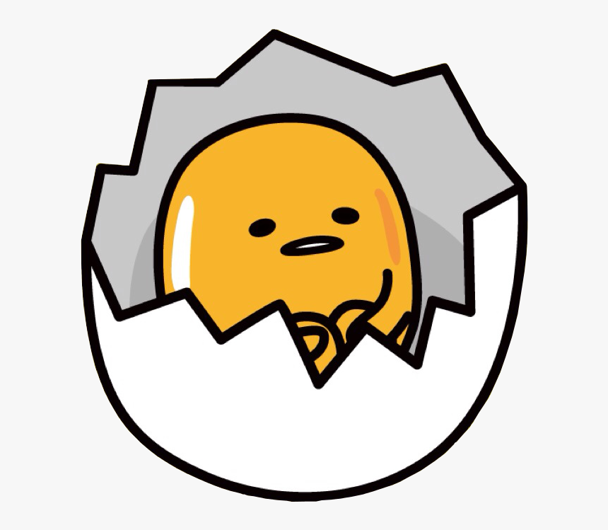 Graphic Royalty Free Library Gudetamama - Gudetama In His Egg Shell, HD ...