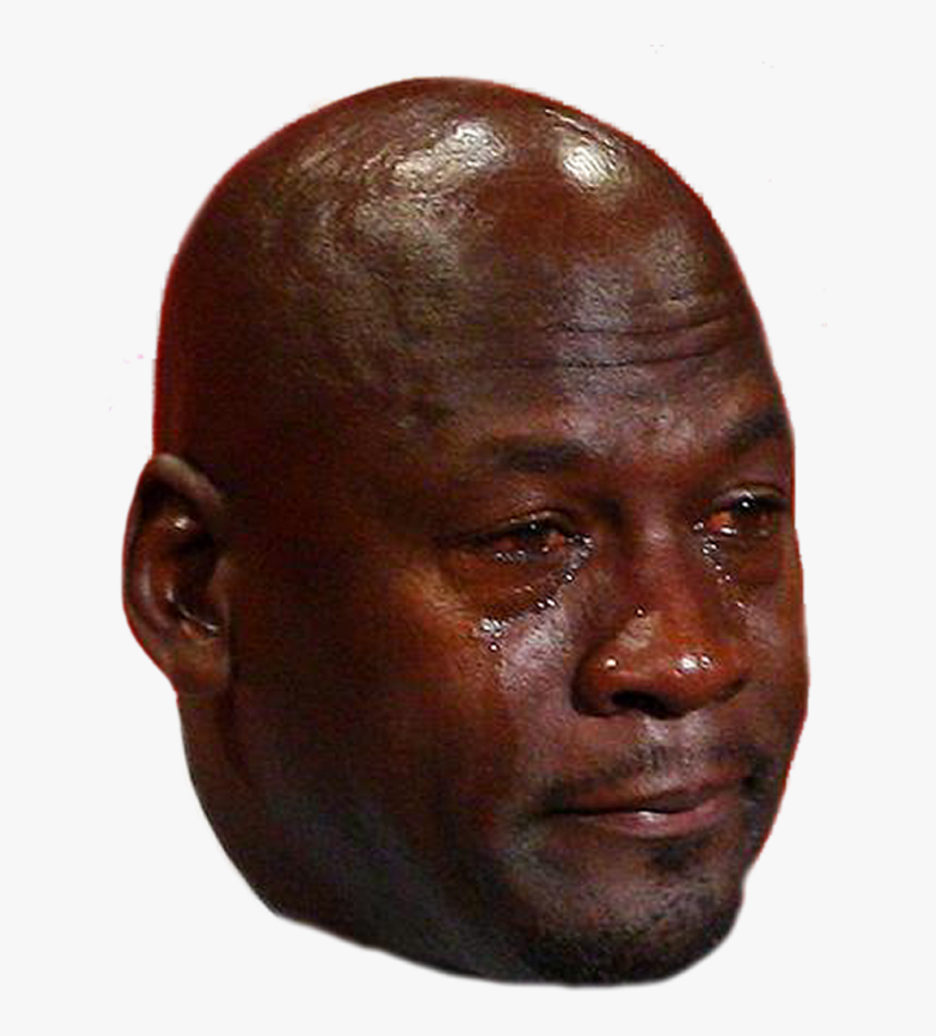 Clip Art Crying Jordan Png - Crying Jordan Meme Png, Transparent Png ...