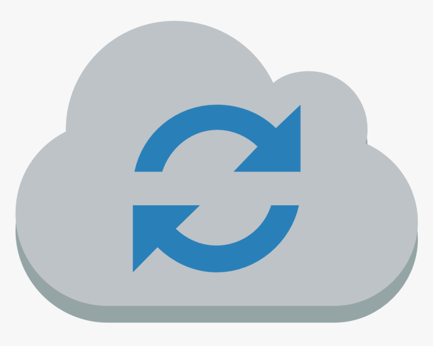 Cloud Sync Icon - Rotate Your Phone Gif, HD Png Download , Transparent ...