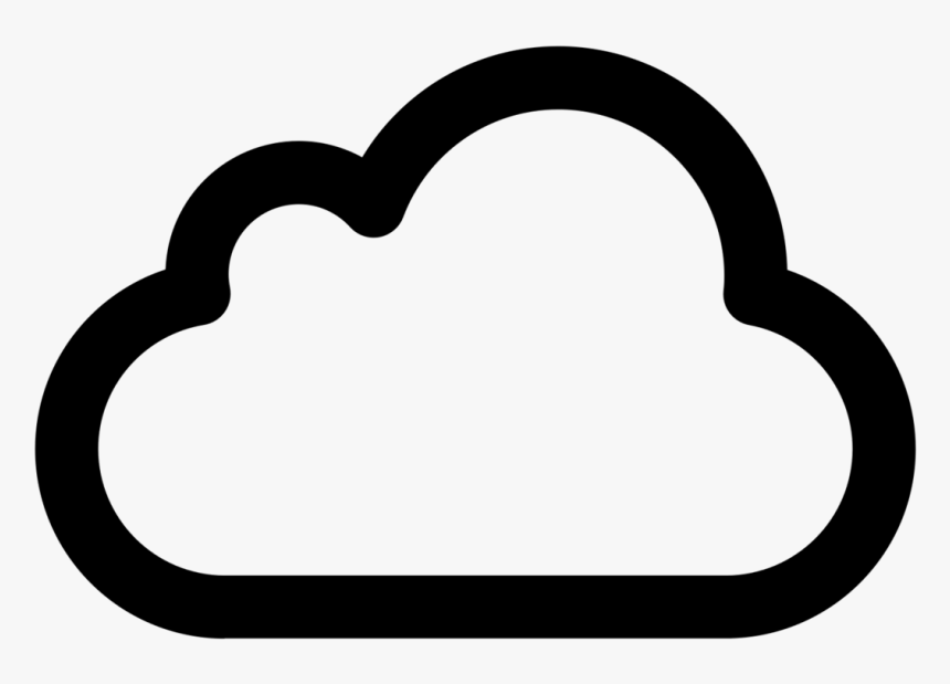 Cloud - Icon - Png - Cloud Icon Noun Project, Transparent Png ...