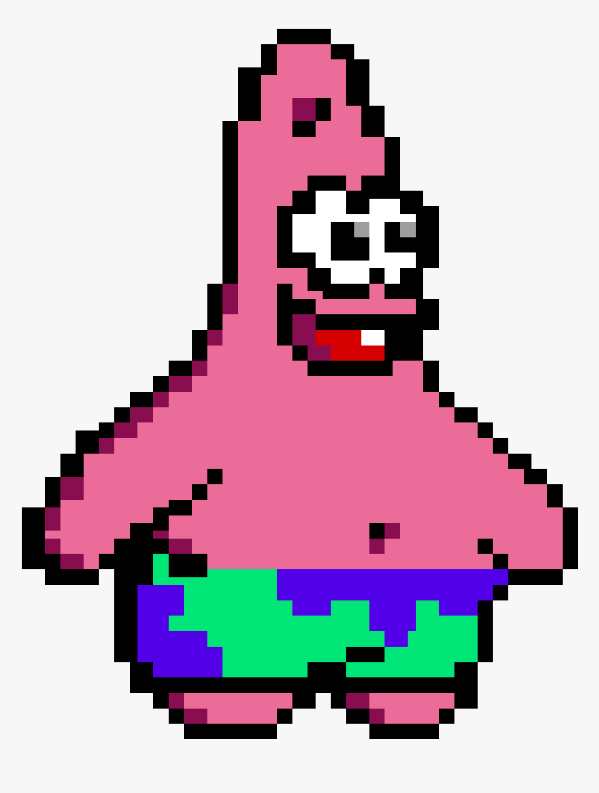 Pixel Art Patrick, HD Png Download , Transparent Png Image - PNGitem