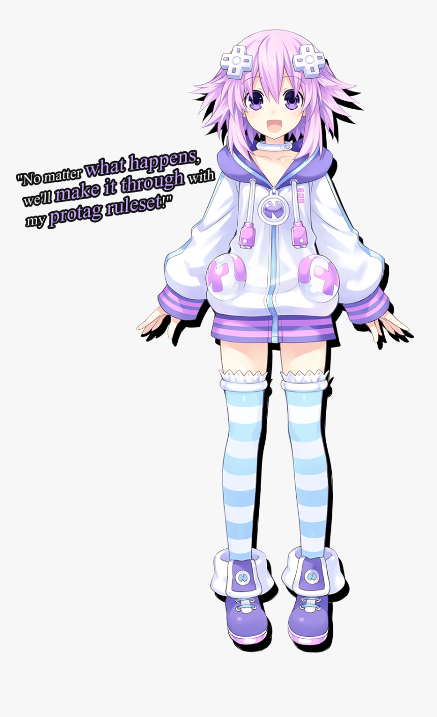 Hyperdimension Neptunia Neptune Render