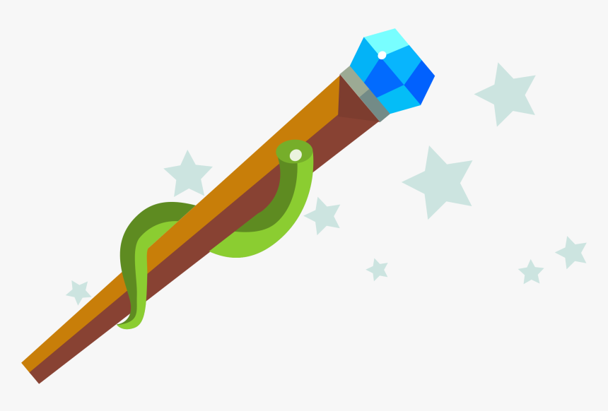 Magic Wand - Magic Wand Cartoon Transparent, HD Png Download ...