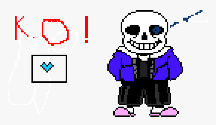 Sans Undertale , Png Download - Sans Pixel Art, Transparent Png ...