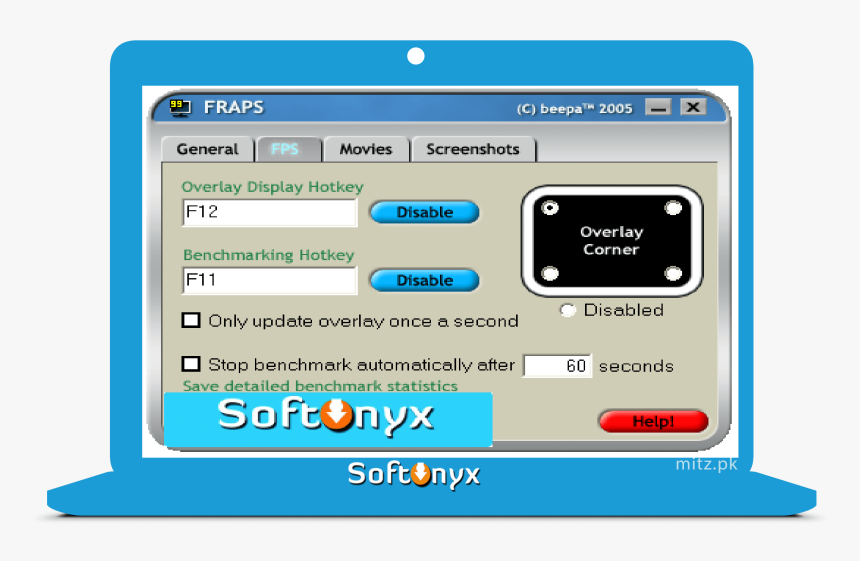 Fraps, HD Png Download , Transparent Png Image - PNGitem