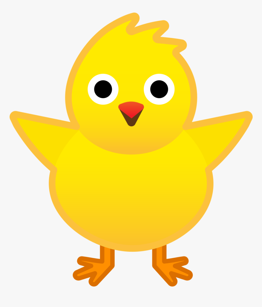 Front Facing Baby Chick Icon - Küken Icon, HD Png Download ...