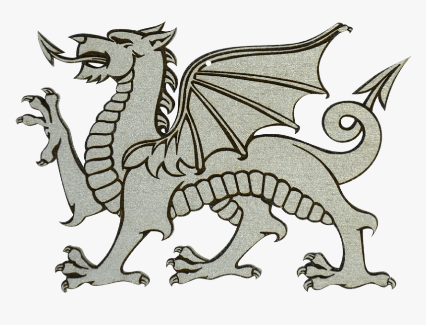 Welsh Cadwaller Dragon Ornament - Flag Of Wales, HD Png Download ...