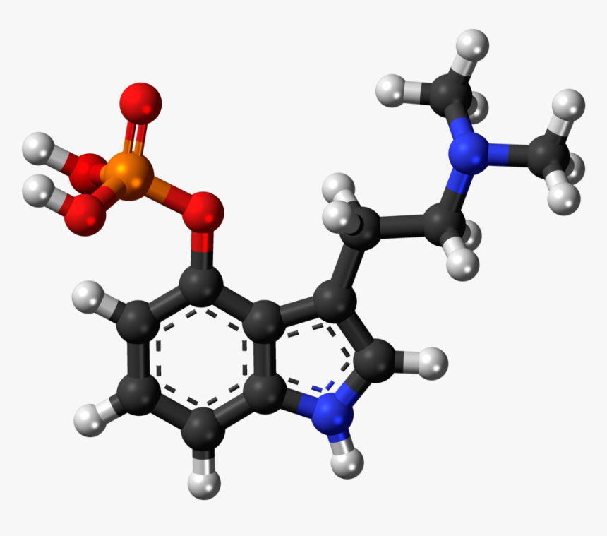 Serotonin Ball And Stick Model, HD Png Download , Transparent Png Image ...