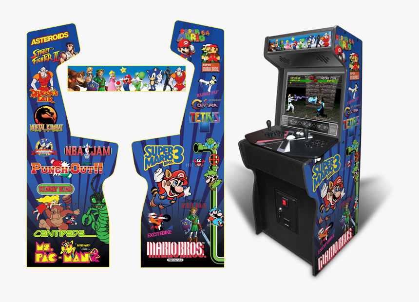 Transparent Centipede Arcade Png - Arcade Cabinet Vinyl Wrap, Png ...
