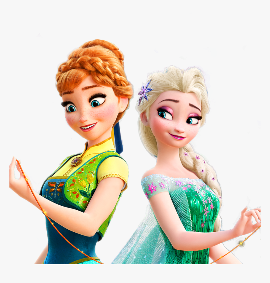 Frozen Fever Anna And Elsa, HD Png Download , Transparent Png Image ...