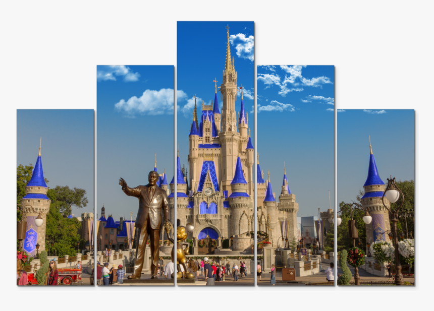 Wdw Hub - Disney World Wall Mural, HD Png Download , Transparent Png ...