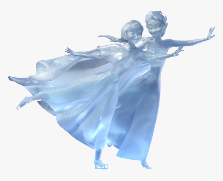 The Ice Sculpture Elsa Made For Anna In Frozen Fever - Anna And Elsa ...