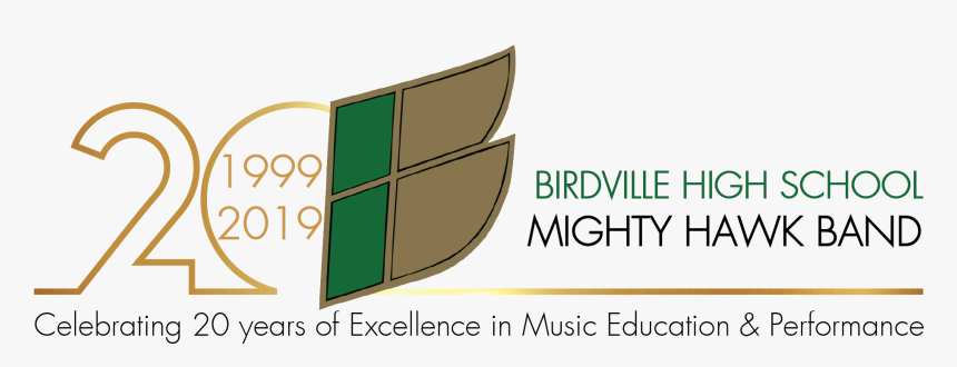 Bhs Mighty Hawk Band 20th - Graphic Design, HD Png Download ...