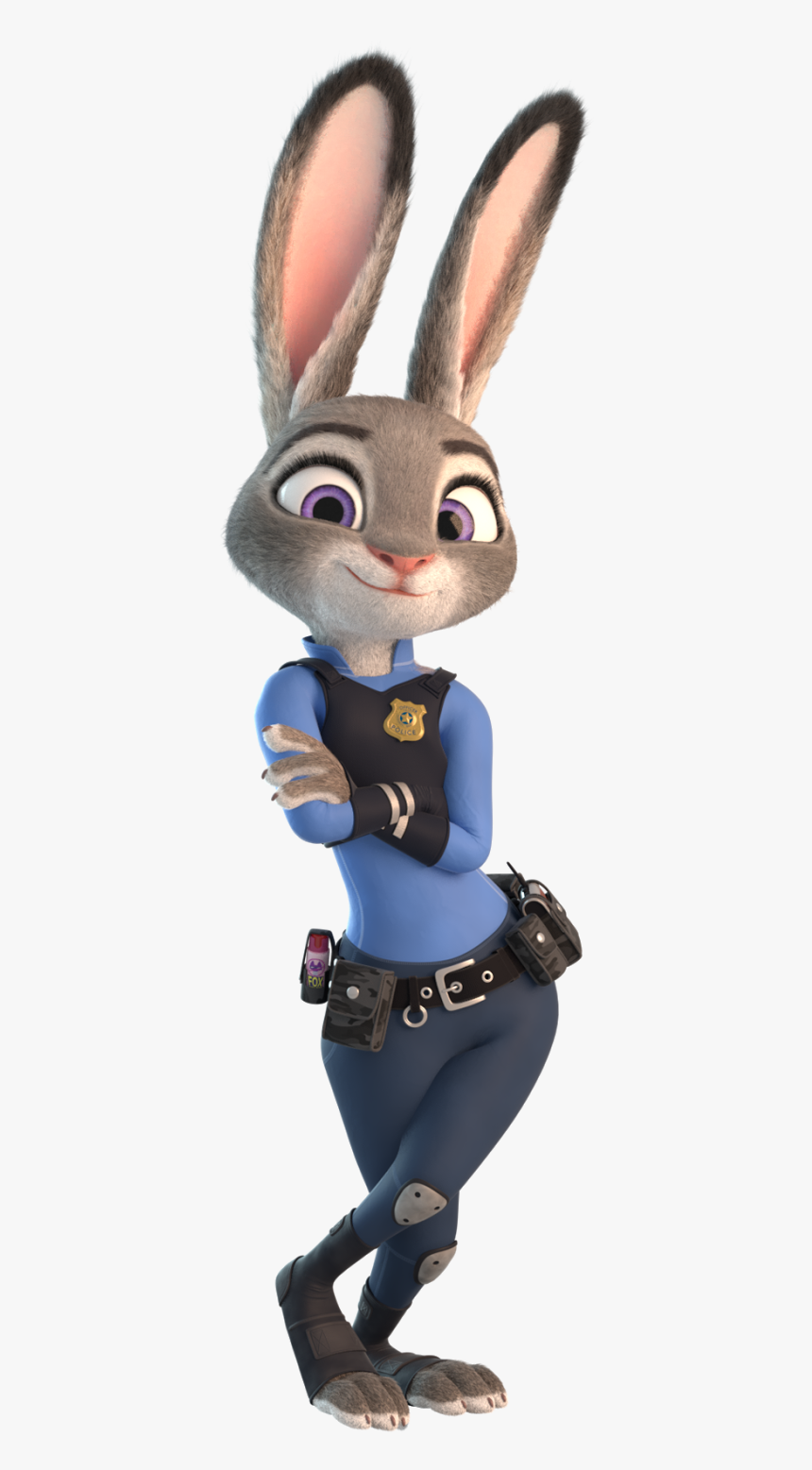 Lt Judy Hopps Zootopia, HD Png Download , Transparent Png Image - PNGitem