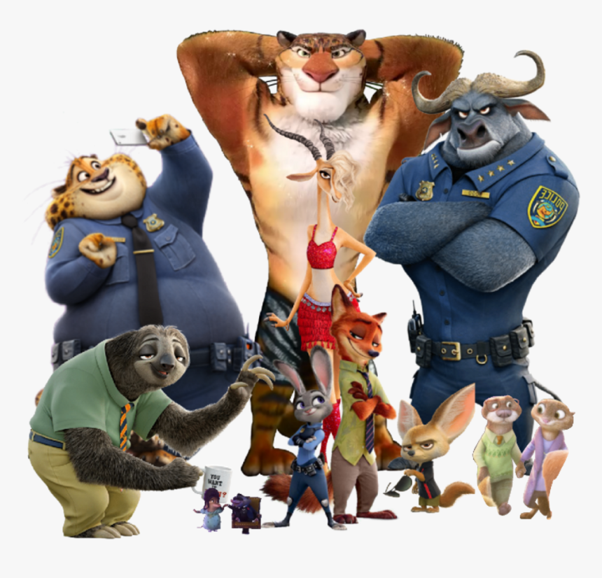 Zootopia@germnrodrguez1 Sticker , Png Download - Cartoon, Transparent ...