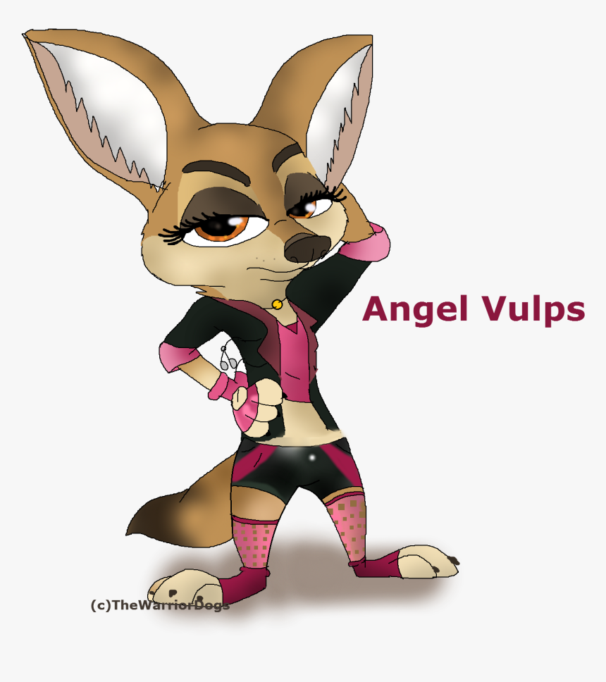 Zootopia Fennec Angel S Vulmp Girl Clipart , Png Download - Zootopia ...